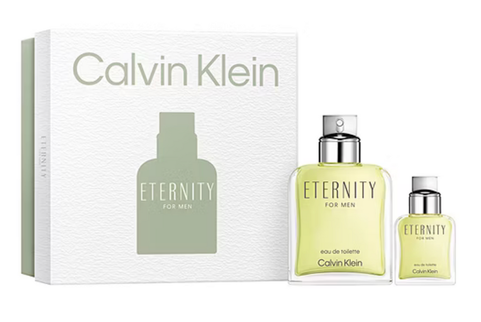 Set Eternity 2 Pcs (3.4 oz EDT + Mini) For Men | The Collection Perfumes