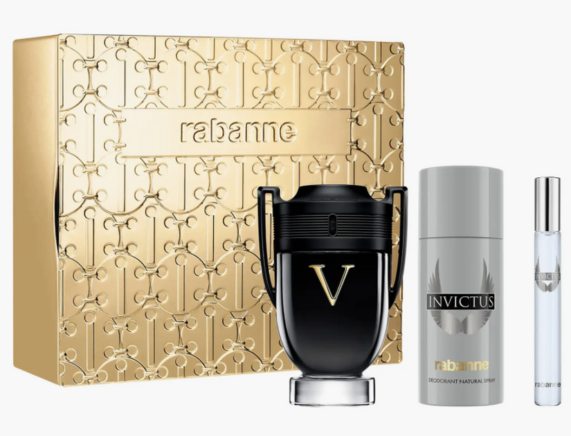 Set Invictus Victory 3 Pcs (3.4 oz + Deo + Mini) For Men | The ...