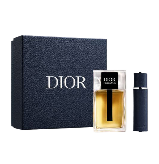 Set Dior Homme 2 Pcs (3.4 oz EDT + Mini) For Men | The Collection Perfumes