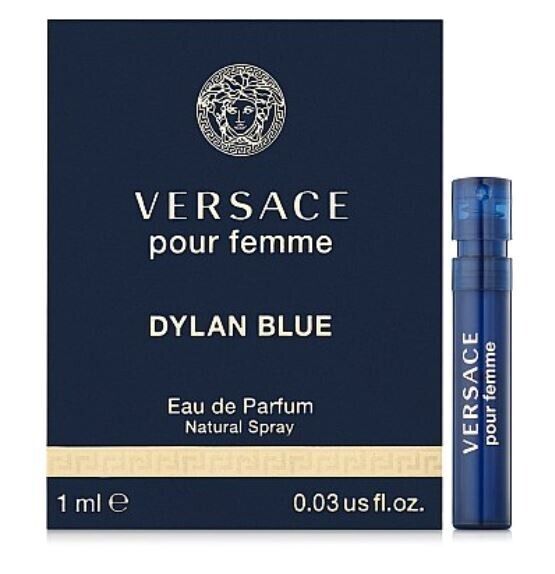 Vial Versace Dylan Blue 1 ml EDP Pour Femme | The Collection Perfumes